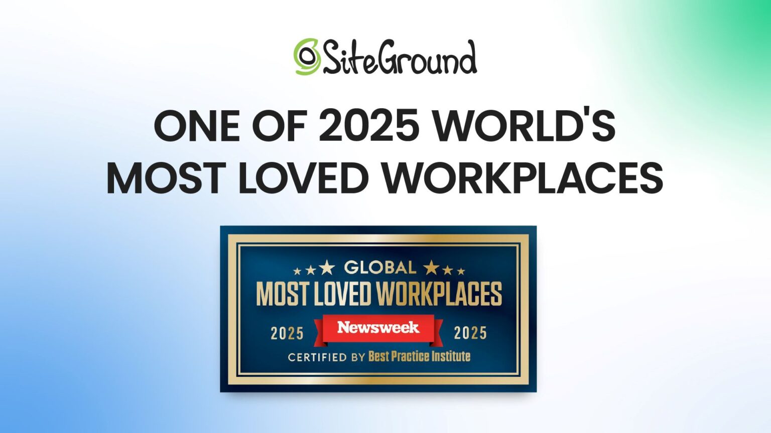 SiteGround сред “Най-обичаните работни места в света” на Newsweek за 2025 - Новини за компютри ...